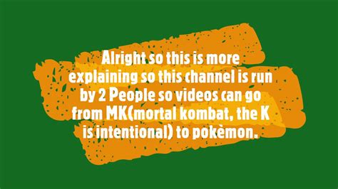 Explaination Youtube