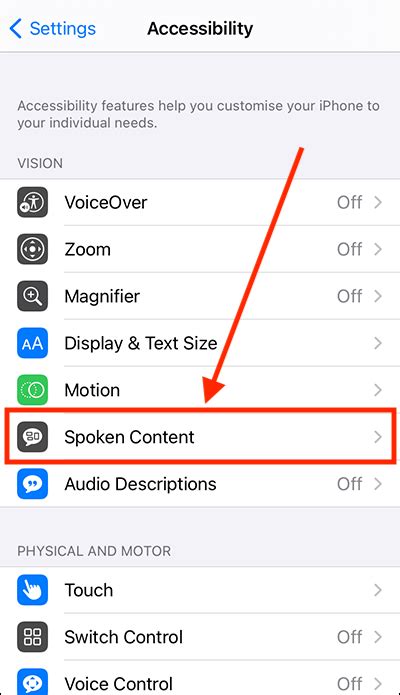 How To Enable Your Device To Read Aloud Text You Have Selected In Ios