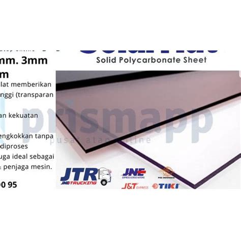 Jual Solarflat 12mm Atap Solid Solartuff Solar Flat Harga Per Meter