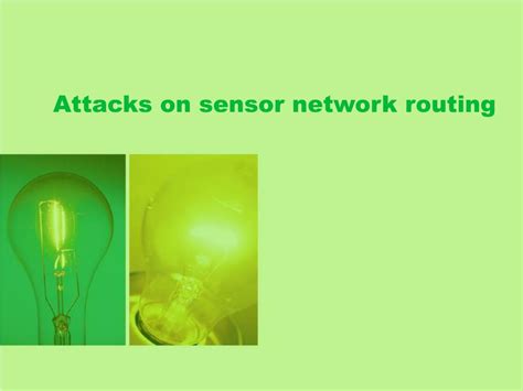 Ppt Secure Routing In Wireless Sensor Network Attacks And Countermeasures Powerpoint