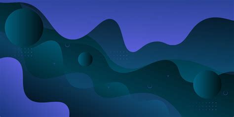 Abstract Dark Blue Wave 3d Geometric Background Wave Color Background