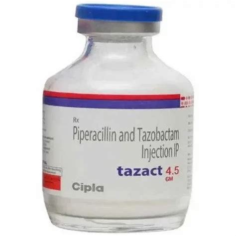 Piperacillin Tazobactam Injection 4 5 G At ₹ 150 Vial In Nagpur Id 2851272464973