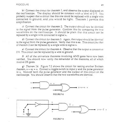 Solved Experiment 7 Name Boolean Theorems Objectives 1 To