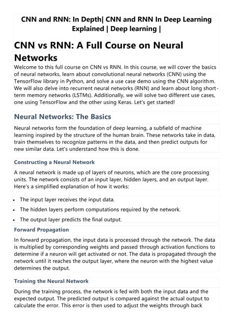 SOLUTION CNN And RNN Studypool