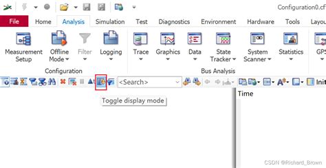 Canoe 入门使用教程【二】 Trace窗口介绍toggle Display Mode Csdn博客
