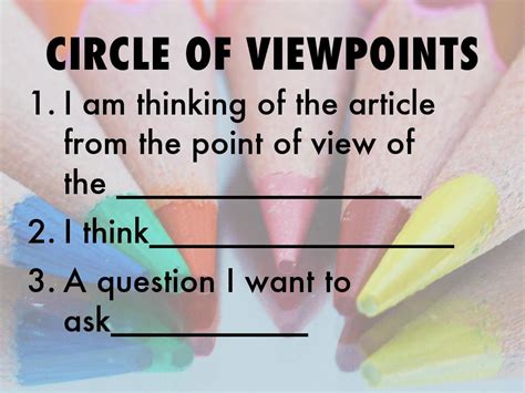 Circle Of Viewpoints By Xuanie Guo