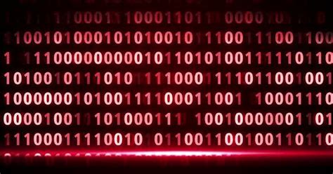 Digital Binary Data Scan Loop Background Red Interface Backgrounds