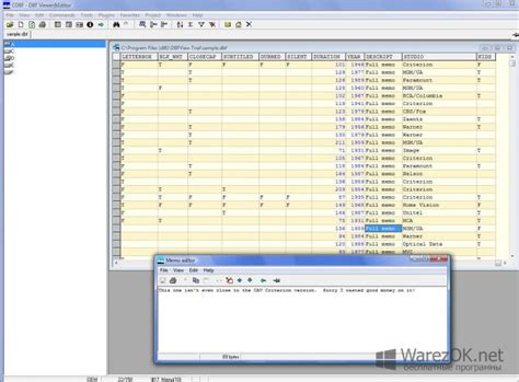 Cdbf Dbf Viewer And Editor Cdbf Dbf Viewer And Editor