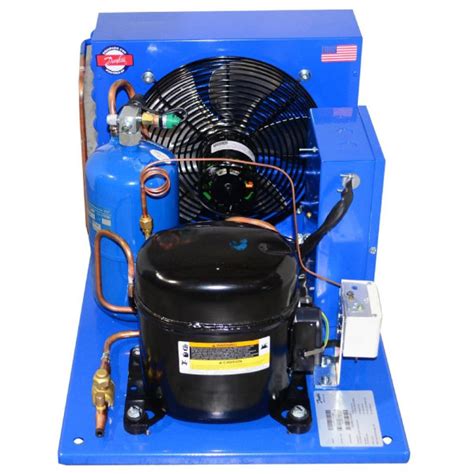 Danfoss Ham009e35b 34hp R22 Refrigeration Condensing Unit 115160 Vphhz With Fractional