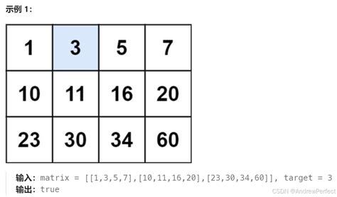Leetcode74 搜索二维矩阵 Csdn博客 Leetcode74 搜索二维矩阵 Csdn博客