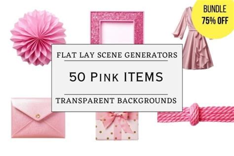 Pink Scene Generator Bundle Graphic By Whimsy Girl · Creative Fabrica