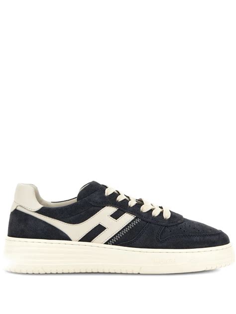 Hogan H630 Sneakers Blue Farfetch Uk