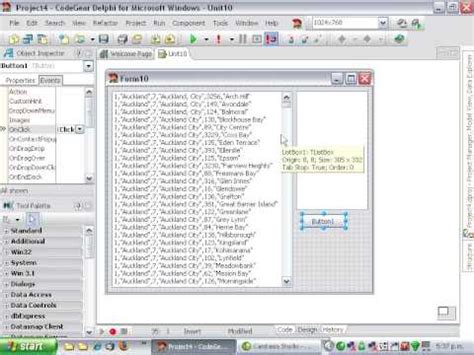 Delphi Programming Tutorial 51 TStringList And CSV Data YouTube