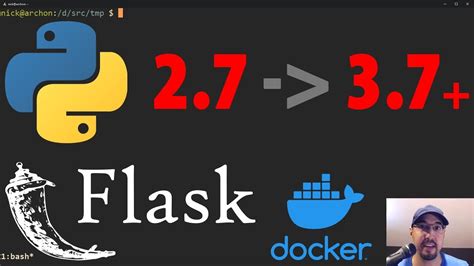 Upgrading A Dockerized Flask App From Python 27 To Python 37 Youtube
