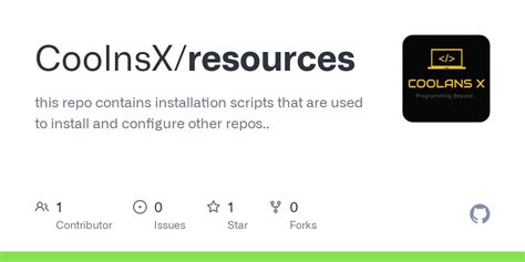 Github Coolnsxresources This Repo Contains Installation Scripts