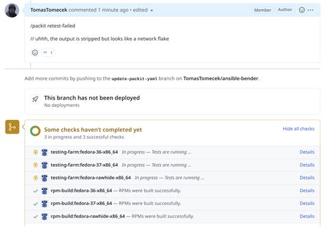 Retest Failed Triggers Also Successful Test Runs Issue Packit Packit Service Github