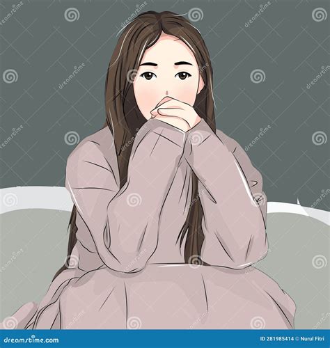 Introspective Moment Stock Illustrations 44 Introspective Moment