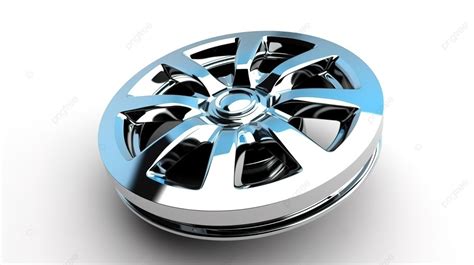 흰색 배경에 반짝이 금속 자동차 바퀴 3d 렌더링 된 그림 자동차 림 현대 자동차 자동차 절연 배경 일러스트 및 사진 무료 다운로드 Pngtree