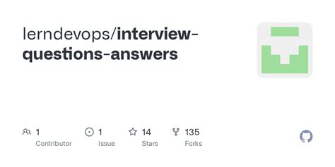 Github Lerndevopsinterview Questions Answers