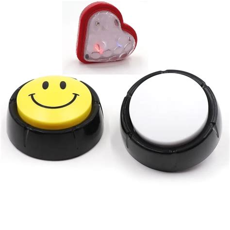 Voice Recorder Button Music Box With Custom Message