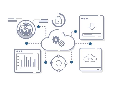 Best 13 Cloud Computing Technology With Information Upload Type Outline Diagram Artofit