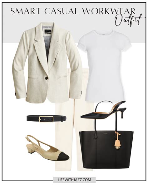 Smart Casual Work Capsule 20 Outfit Ideas Life With Jazz