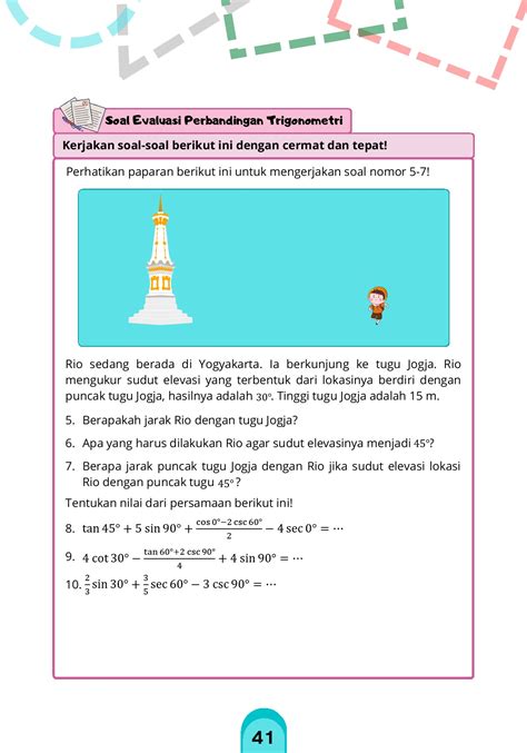 Modul Perbandingan Trigonometri Beatrix Ely Halaman 47 Pdf Online