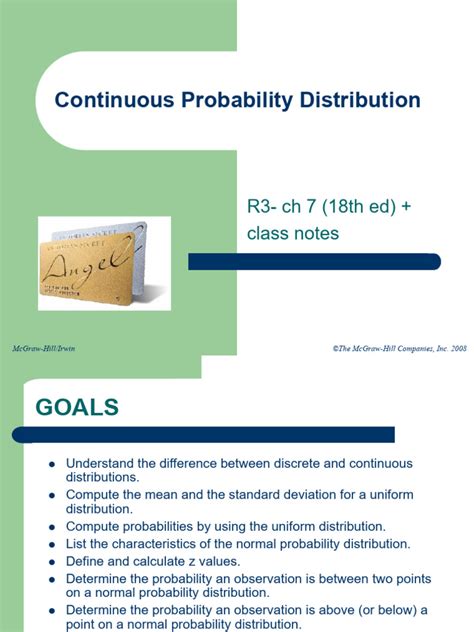 2c Continous Probability Distributions Pdf