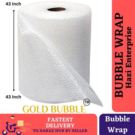 Bubble Wrap 10 Meter Packaging Material Single Side Bubble Wrap