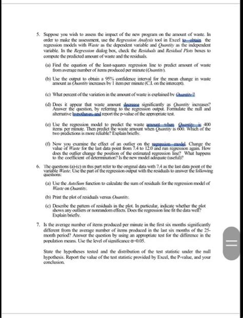 Solved Workshop 5 Simple Linear Regression And Correlation