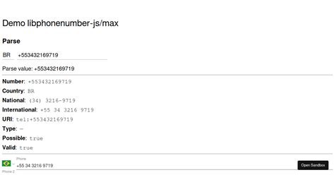 React Demo Libphonenumber Js Max Codesandbox