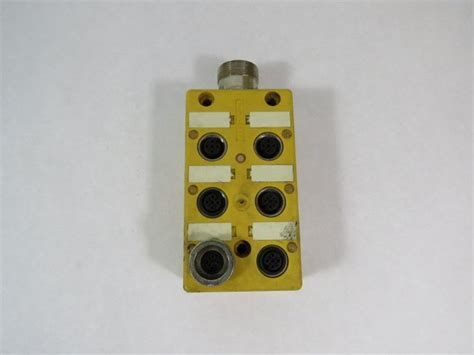 Turck Vb2x30 P7x6 Cs16 Multibox 48v 4a 6 Port Side Exit M23 Homerun Used Industrial Automation