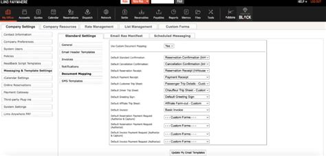 feature update customize payment request with custom forms limo anywhere