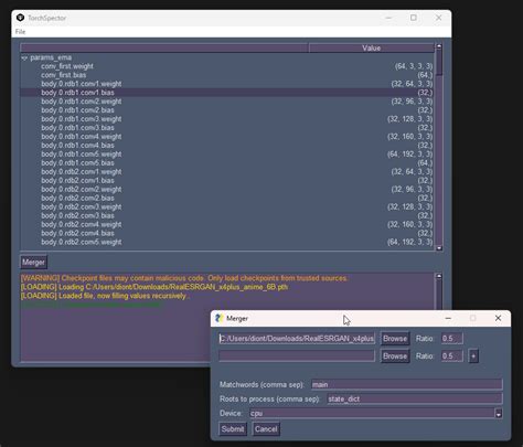 Github Diontimmertorchspector Inspect Pytorch Tensor And Hf