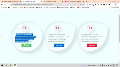 Elementor Water Drop Card Hover Effect Wordpress Elementor Pro Tutorial Youtube