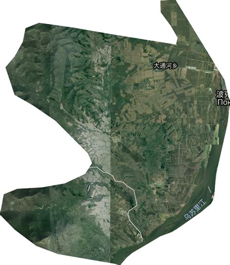 大通河乡高清卫星地图