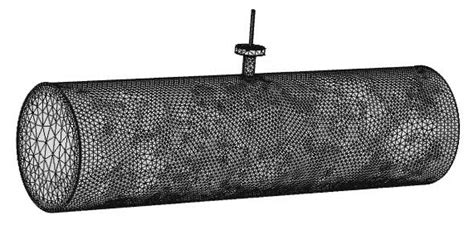 The Grid Model Of Electrode In Pipe Download Scientific Diagram