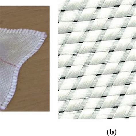 A Mesh Of A 3d Orthogonal Non Crimp Fabric B Quality Of The Prismatic