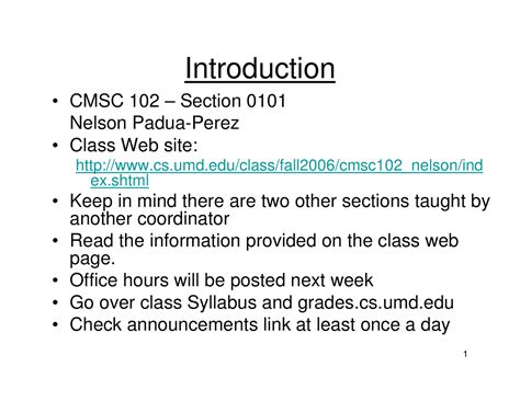 Computer Systems Overview Lecture Notes Cmsc 102 Docsity