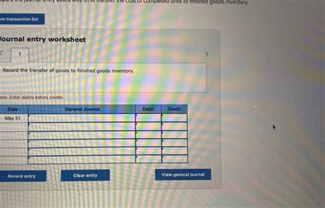 Solved Required Information Problem 16 5AA FIFO Process Chegg Com