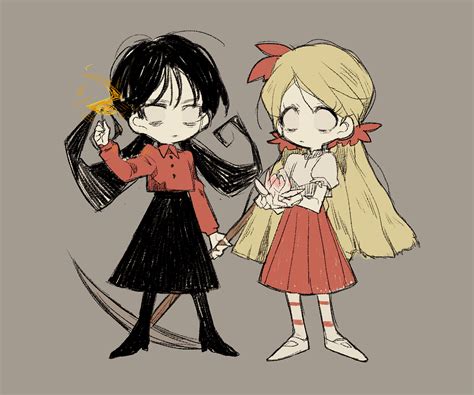 Uchikaze Wendy Dont Starve Willow Dont Starve Dont Starve Black Footwear White
