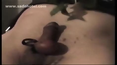 Dominatrix Burns Balls Of Tied Up Slave With A Cigarette Eporner