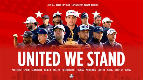 Keegan Bradley Announces Six Captains Picks To Complete 2025 United