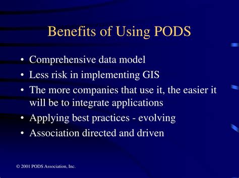 PPT PODS Association Pipeline Data Standardization PowerPoint Presentation ID 9566936