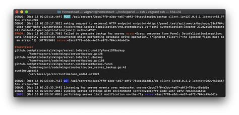 backups wings error · issue 2551 · pterodactyl panel · github