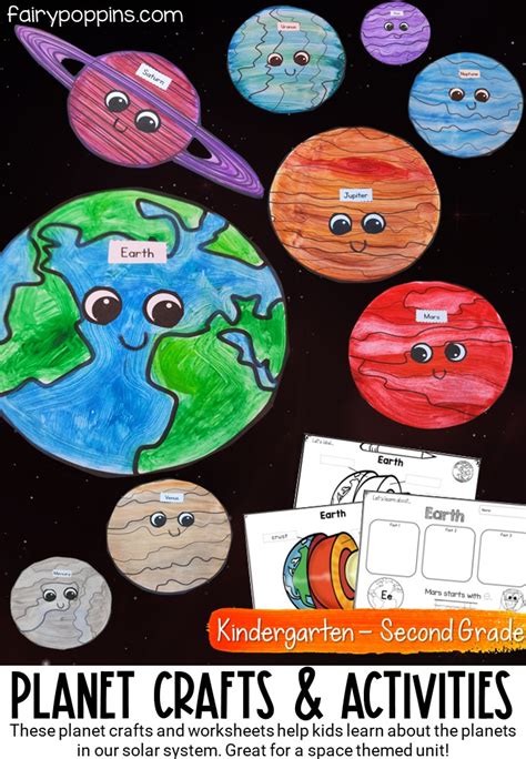 Learning The Planets Worksheets