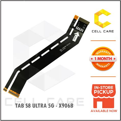 CellCare MAIN BOARD TO LCD DISPLAY FLEX CABLE RIBBON Compatible FOr SM TAB S8 ULTRA 5G X906B