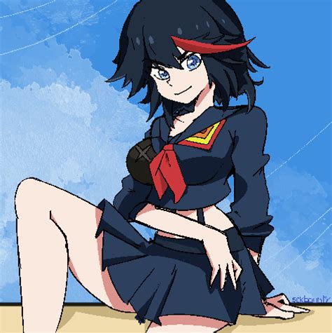 Ryuko Matoi  Killlakil Anime  Dancing Dancinkronoremix