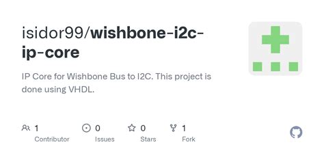 Github Isidor99wishbone I2c Ip Core Ip Core For Wishbone Bus To I2c