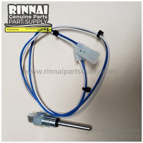 Rinnai 805000040 Flue Gas Sensor Includes Cable Rinnai Parts Supply North America